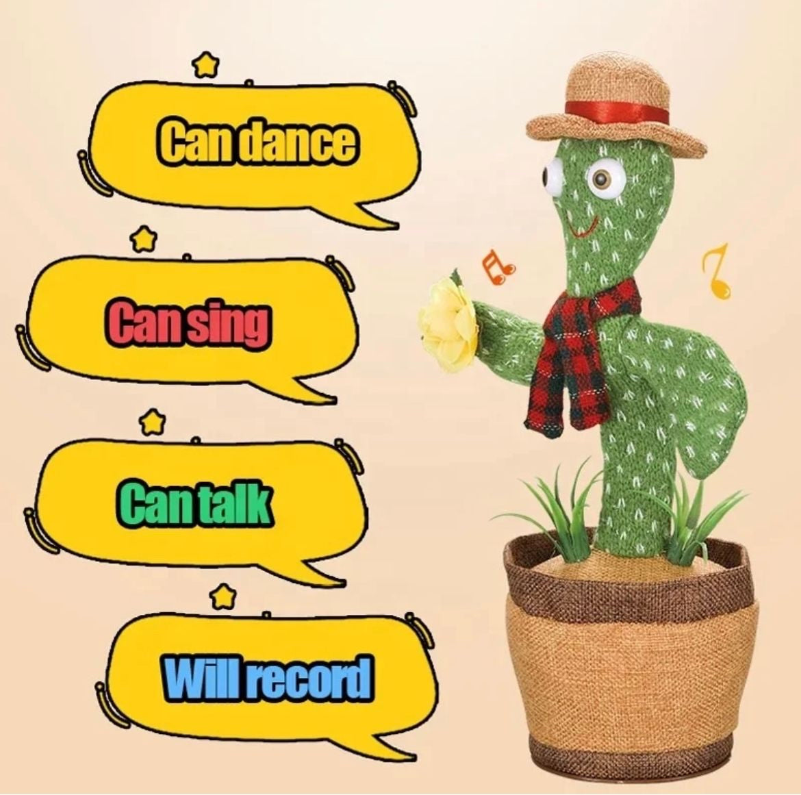 Speaking Cactus Toy – pilcky